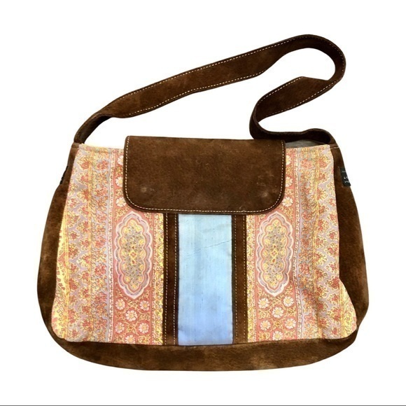 1154 Lill Studio | Bags | Vintage 154 Lill Studio Bohemian Patchwork ...